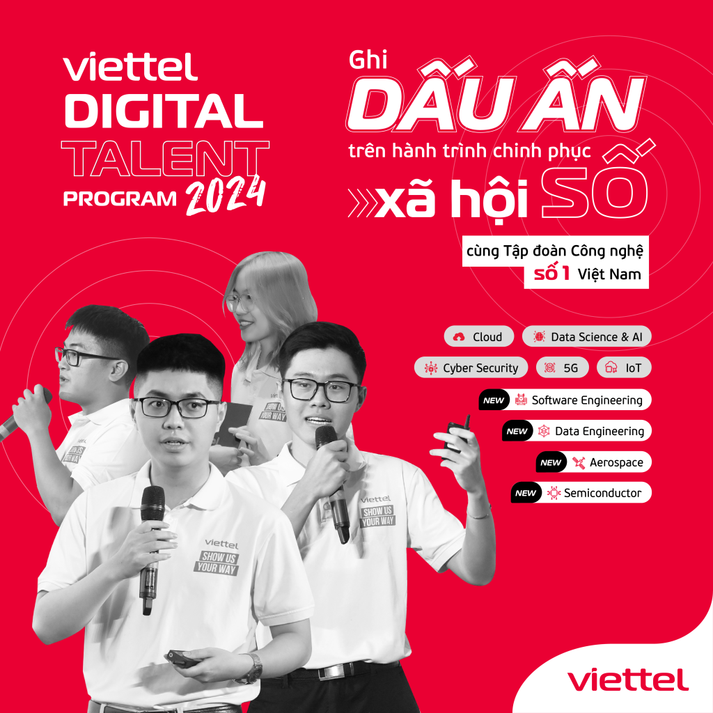 VIETTEL DIGITAL TALENT 2024 - CHƯƠNG TRÌNH THỰC TẬP SINH CÔNG NGHỆ LỚN ...